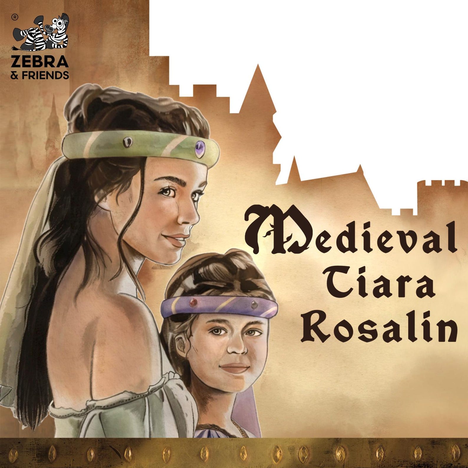 Burgundy Medieval Headdress | Medieval Headpiece for Child and Adult ...