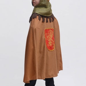 Knight Costume 'ludovic' - Knight Cape in Medieval Templar Colors ...