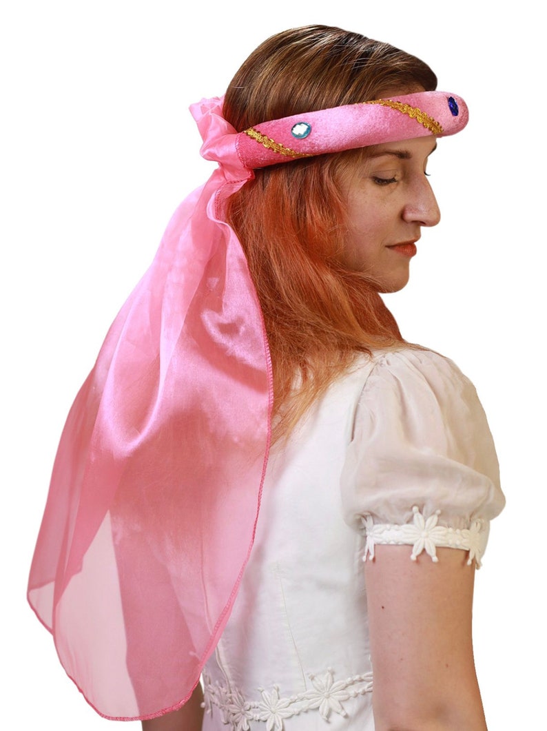 Hot Pink Medieval Headdress | Medieval Headpiece for Child and Adult ...