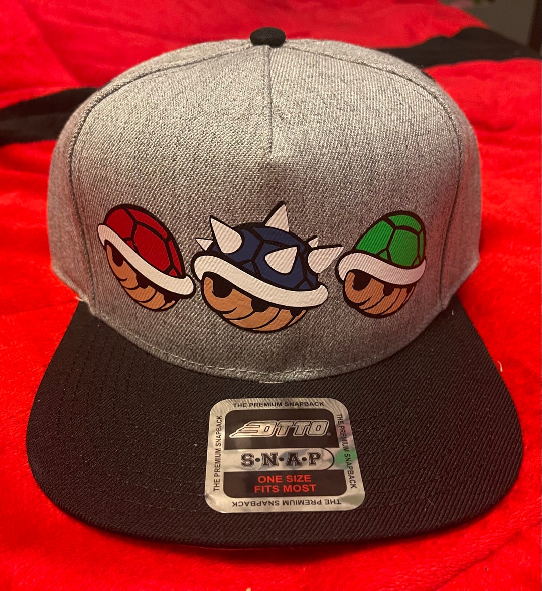 Mario Bros 3 Shells Snapback Hat - Etsy