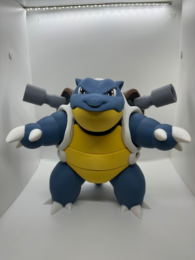 11 Blastoise 3D Model - Etsy