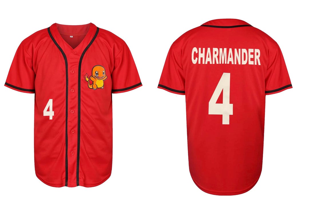 Charmander Pokémon Jersey - Etsy