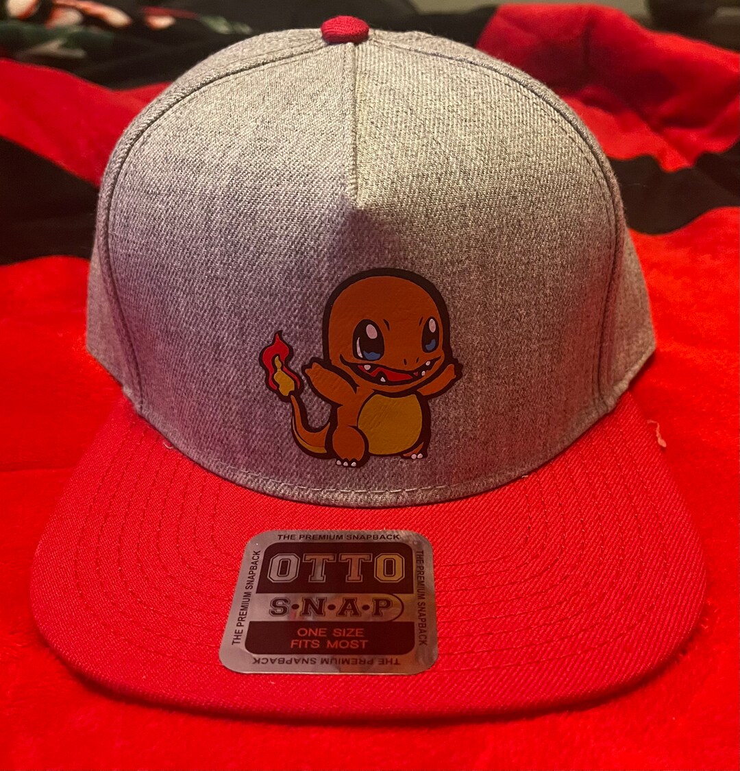 Pokémon Charmander Snapback Hat - Etsy