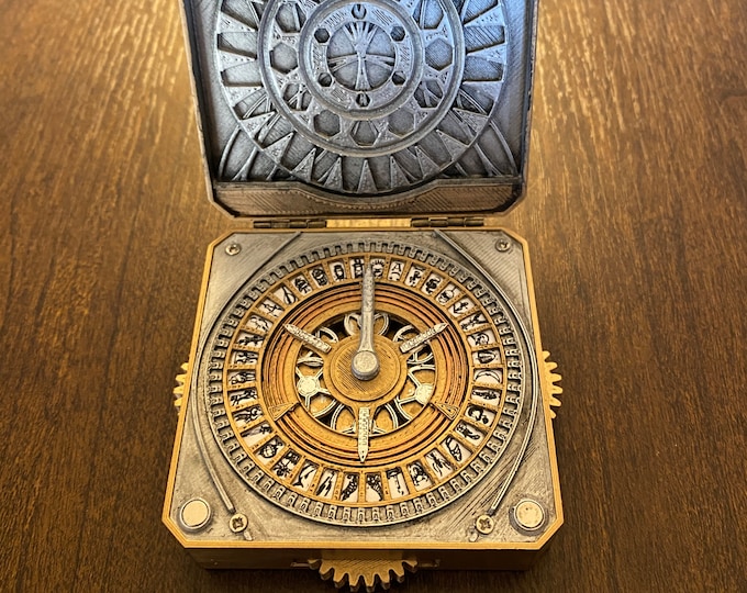 Alethiometer From “his Dark Materials” - the Golden Compass - Etsy