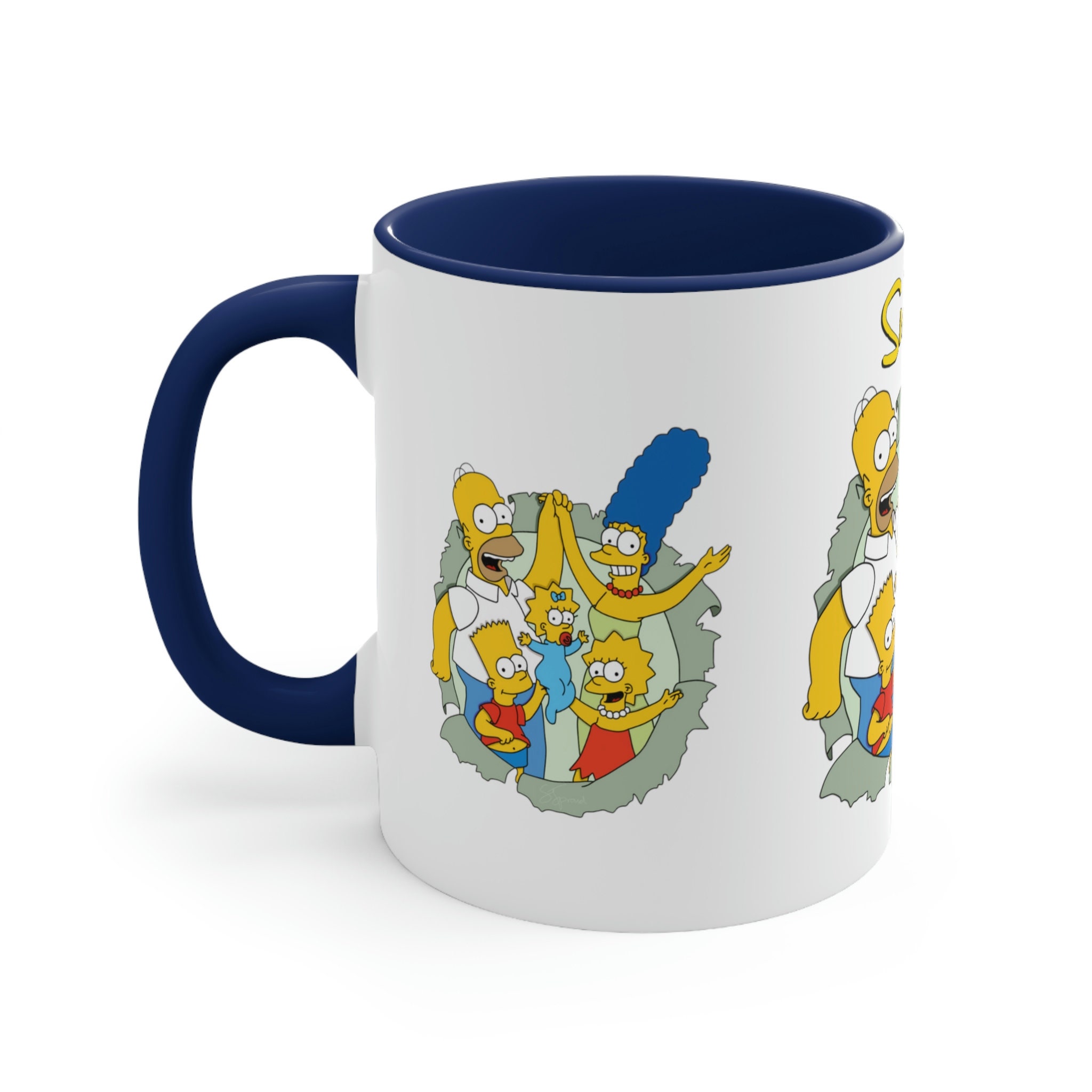 Cartoon Special the Simpsons Accent Coffee Mug 11oz - Etsy
