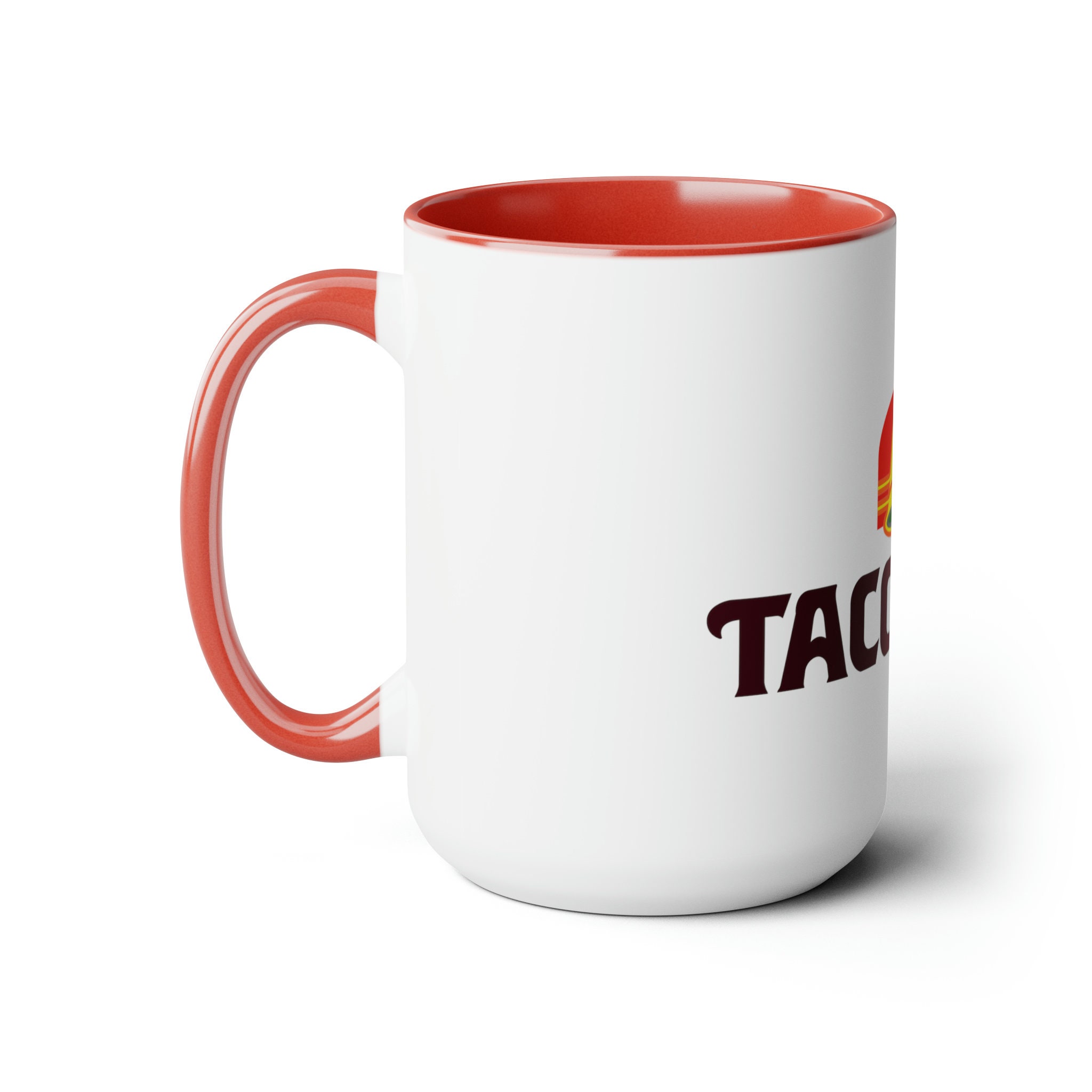 Taco Bell Logo 15oz Coffee Cup Throwback Retro Logo Design - Etsy