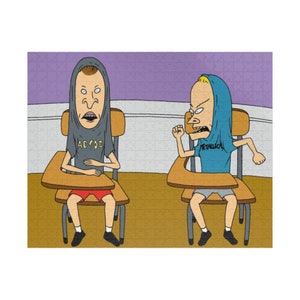 MTV Cartoon Beavis and Butthead Puzzle (110, 252, 520, 1014-piece) - Etsy