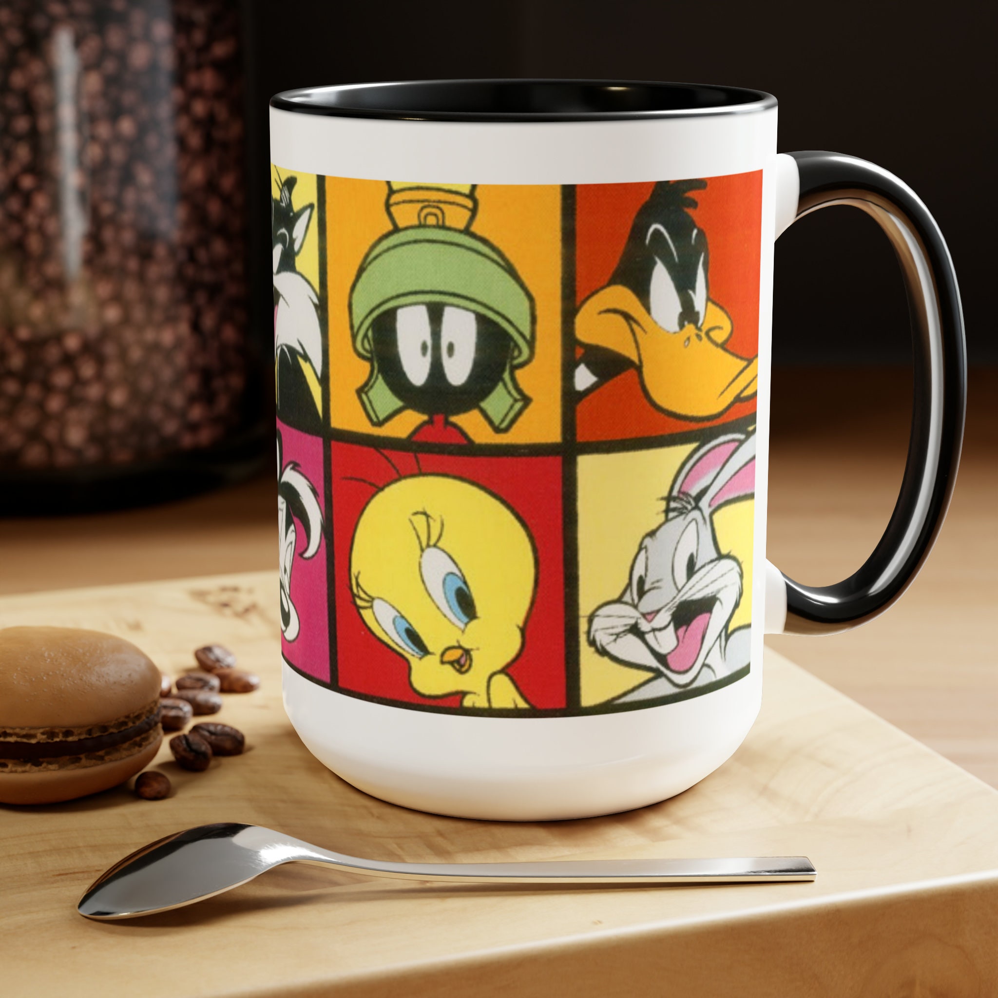 Looney Tunes Classic Cartoon Character Mug Bigs Bunny Tweety - Etsy