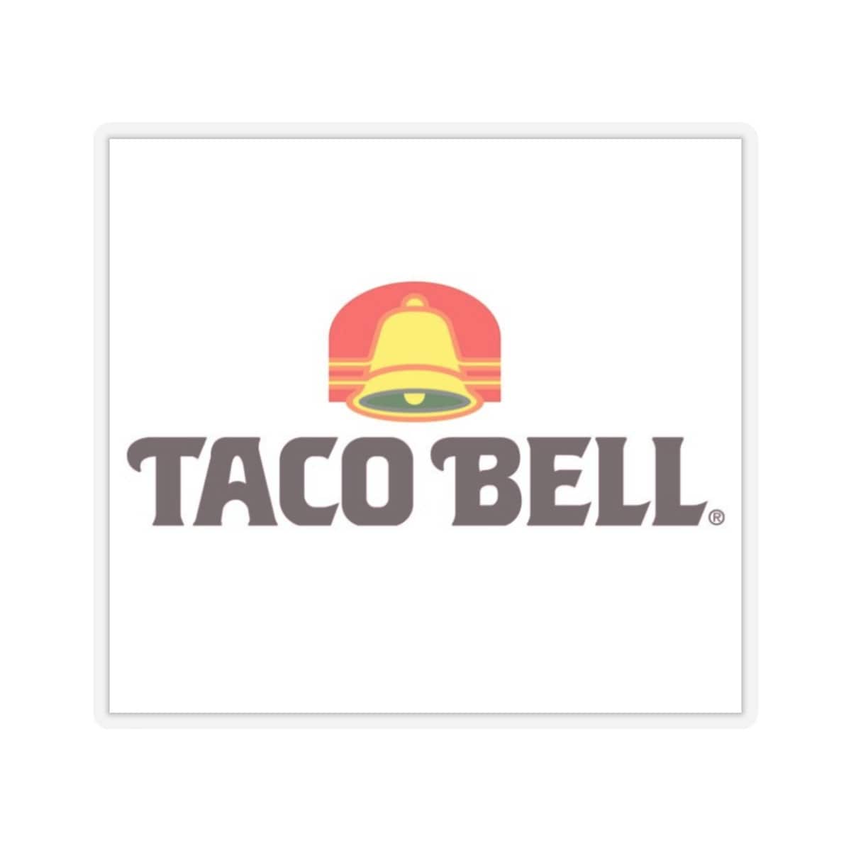 Taco Bell Sticker Classic Retro Logo 1970s 1980s 1990s - Etsy