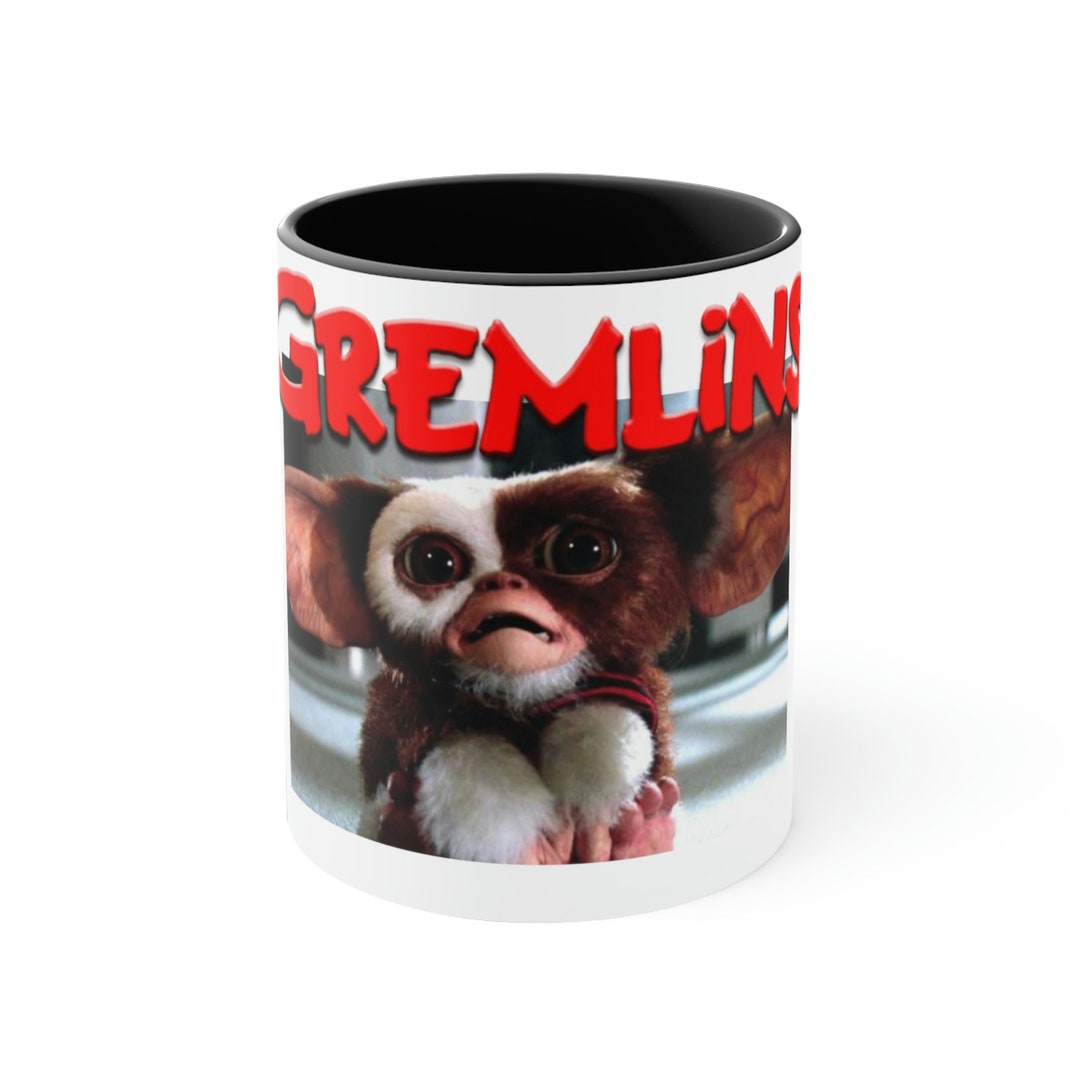 Gizmo Gremlins 1980s Movie Based Accent Coffee Mug, 11oz Gizmo - Etsy
