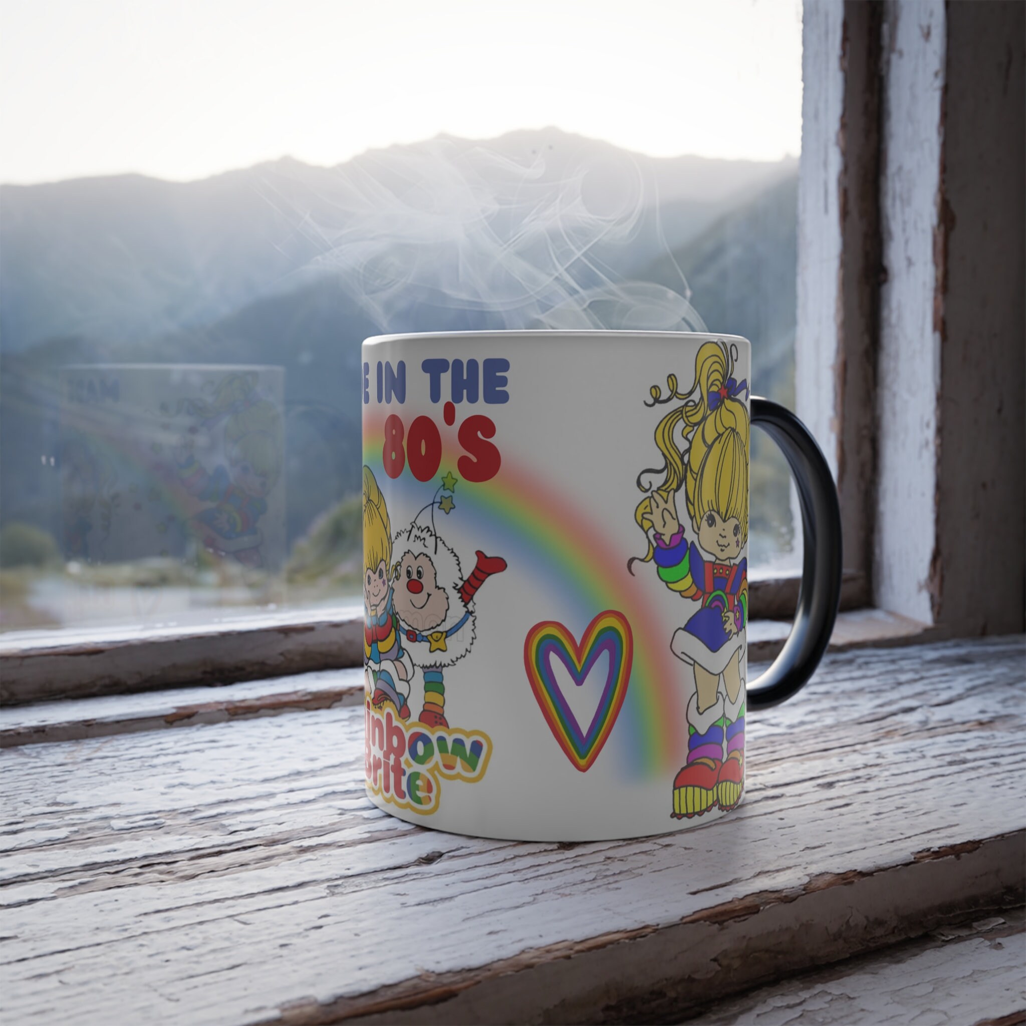 Rainbow Brite Made in the 80's Color Morphing Mug 11oz - Etsy