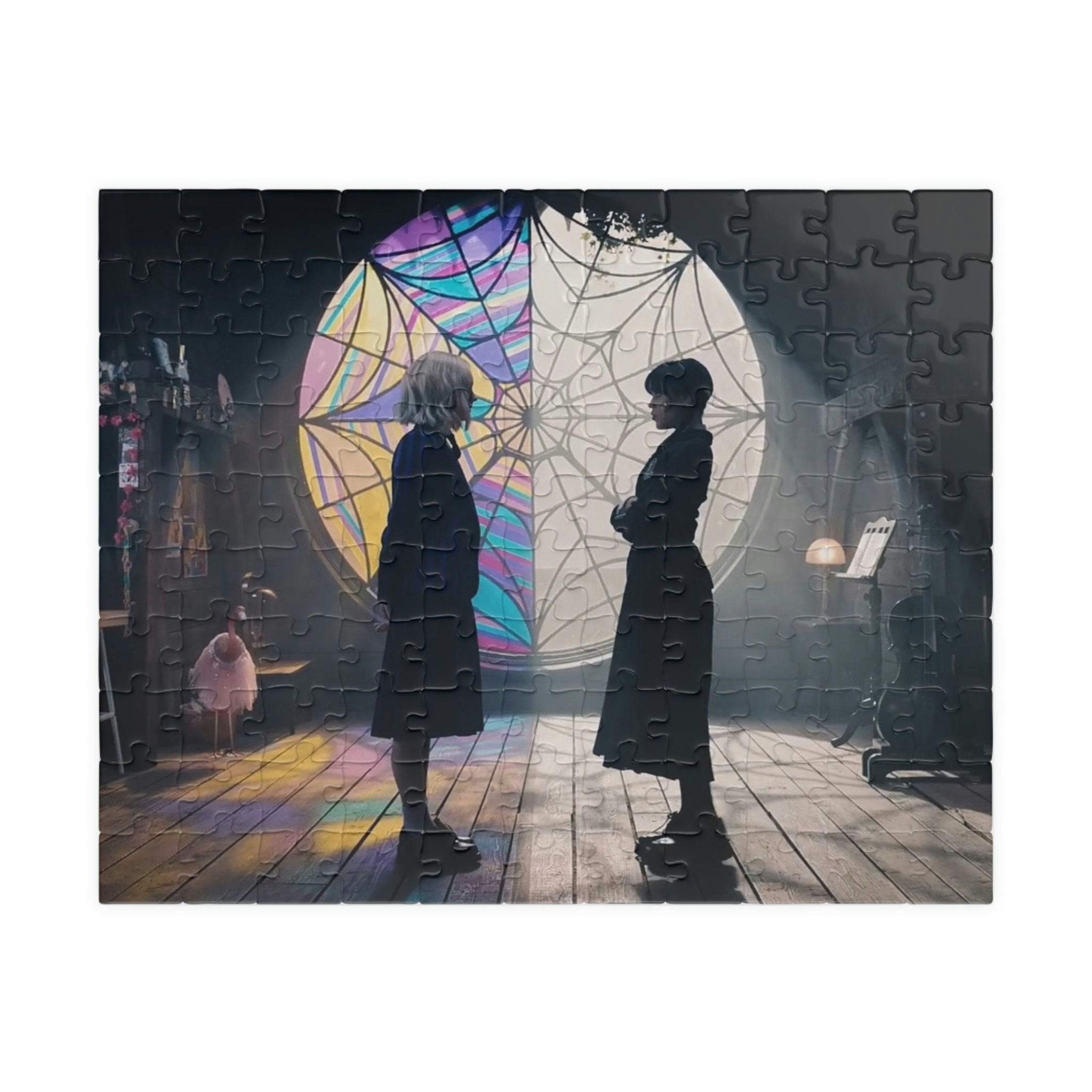 Netflix Gift Puzzle Wednesday Addams Dreamcatcher Puzzle 110, 252, 500 ...