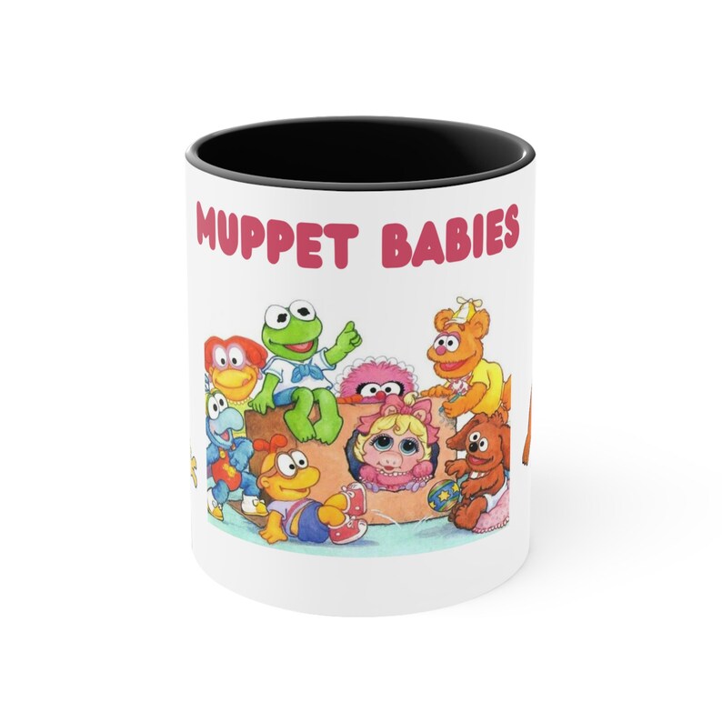 Muppet Babies Animal and Fozzy Accent Coffee Mug 11oz - Etsy