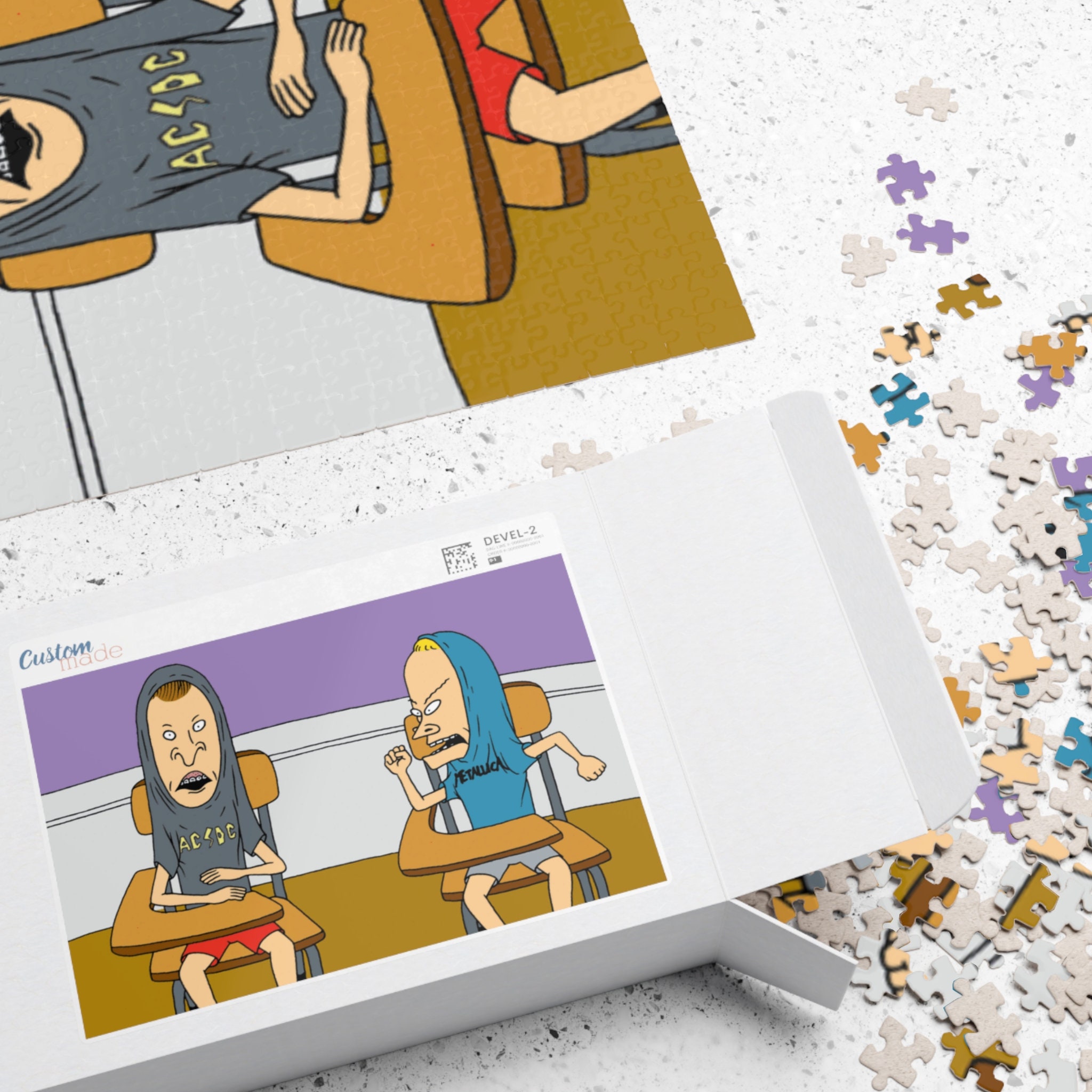 MTV Cartoon Beavis and Butthead Puzzle 110, 252, 520, 1014-piece - Etsy