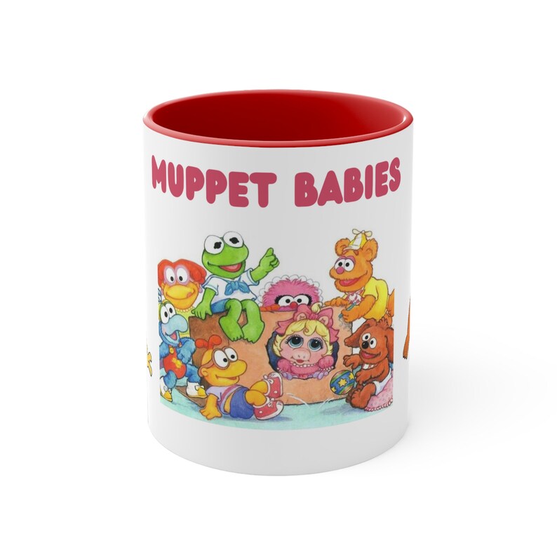 Muppet Babies Animal and Fozzy Accent Coffee Mug 11oz - Etsy
