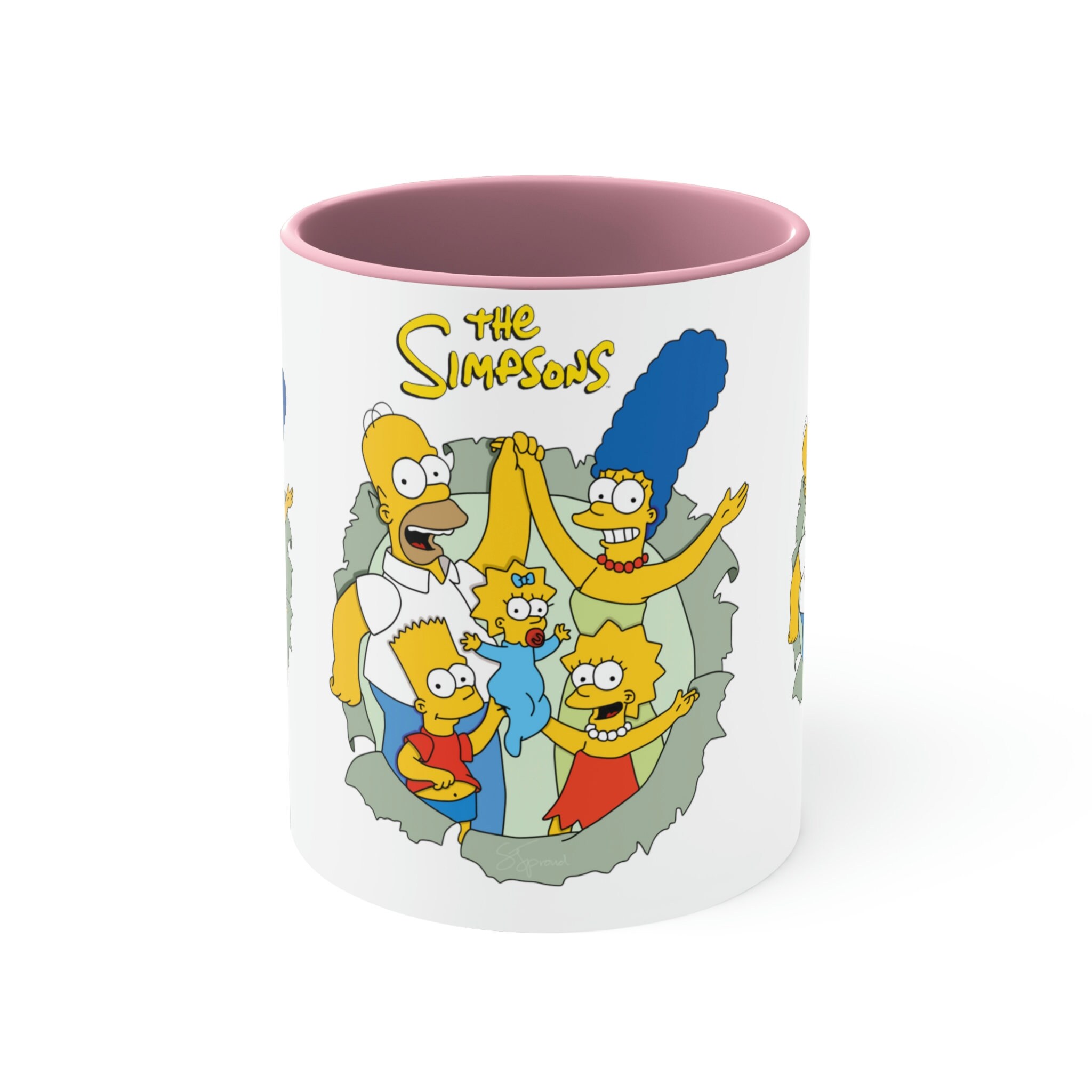 Cartoon Special the Simpsons Accent Coffee Mug 11oz - Etsy