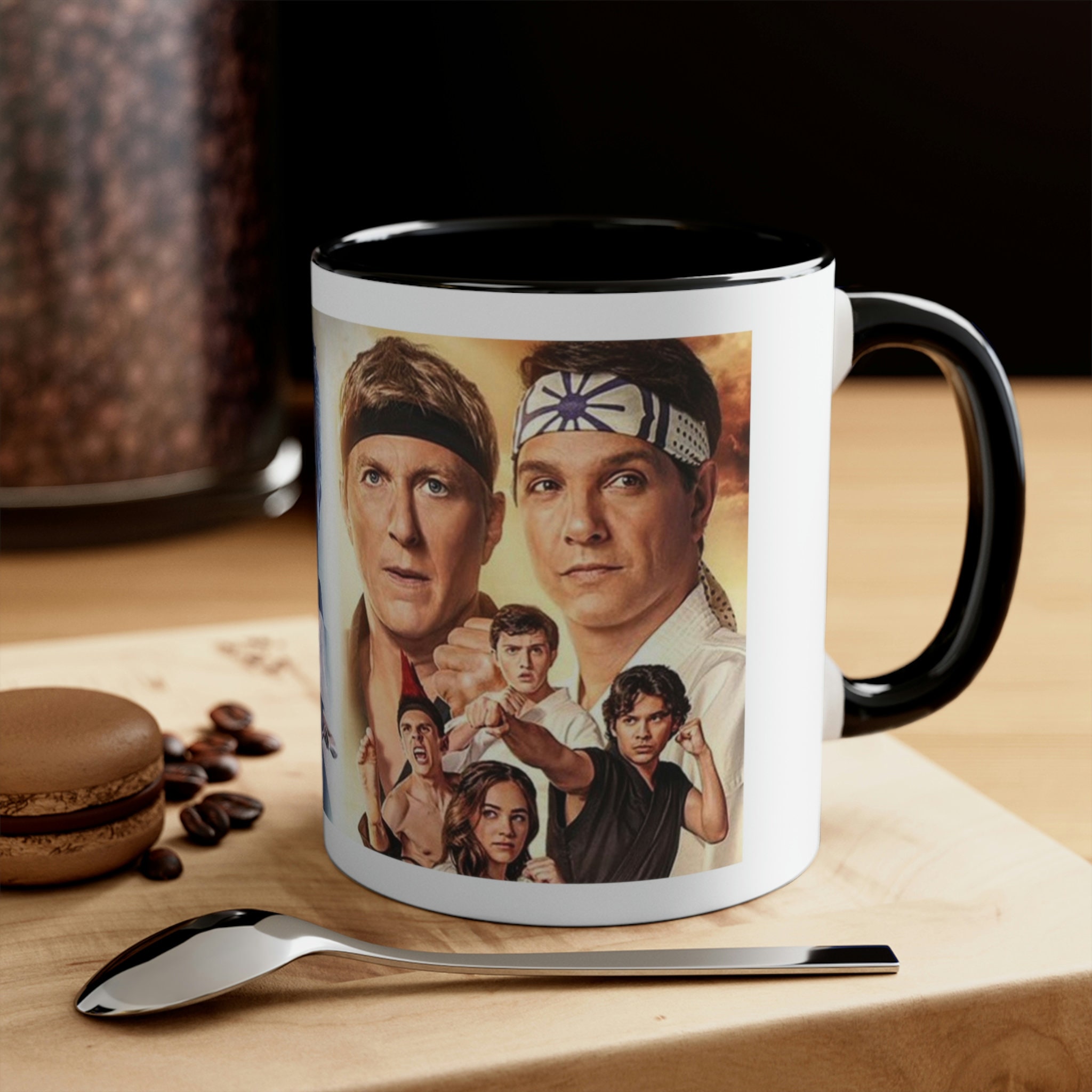 Cobra Kai Rivalry Mug Both Sides Accent Coffee Mug, 11oz - Etsy