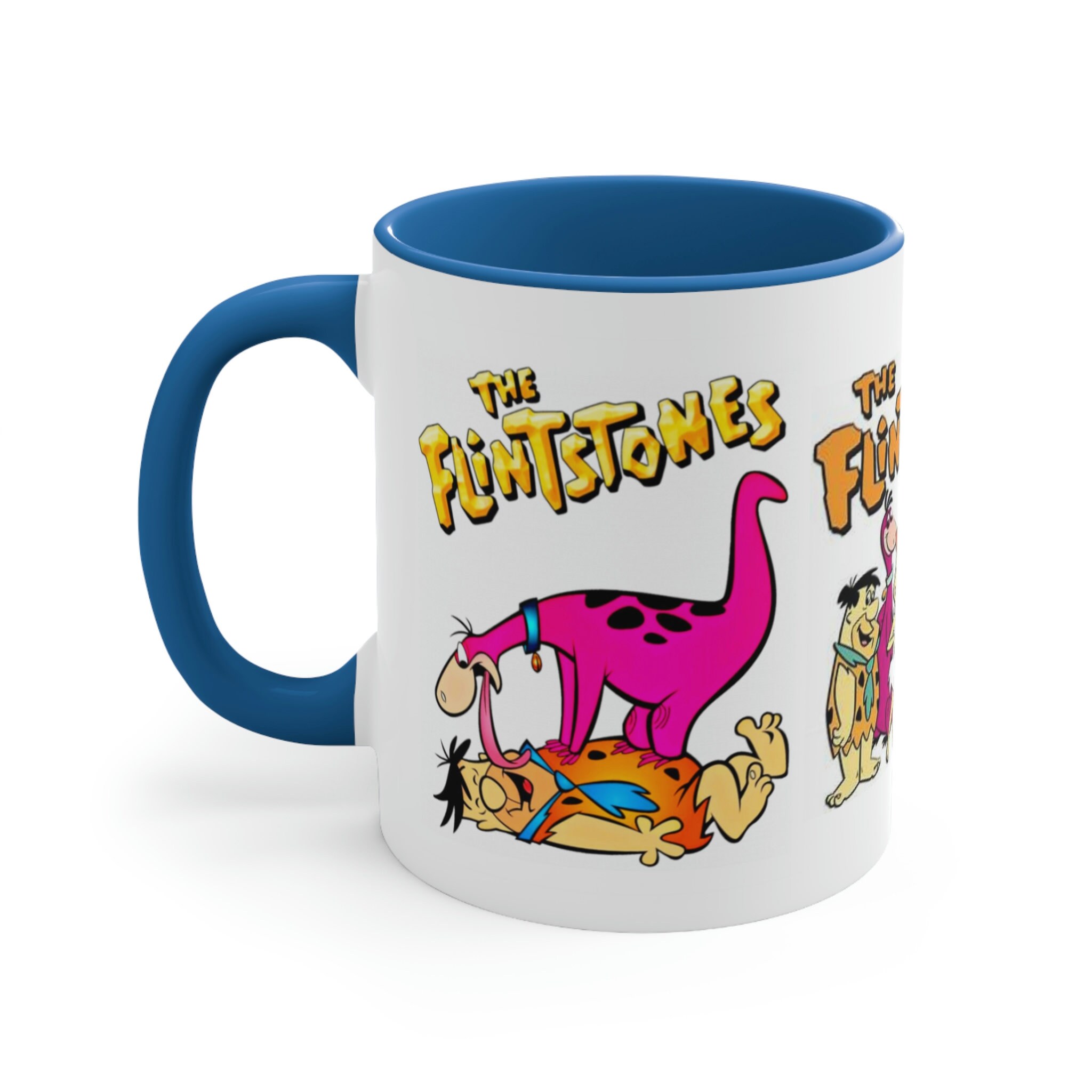 The Flinstones Dino Licking Fred Flintstone Coffee Mug 11oz - Etsy