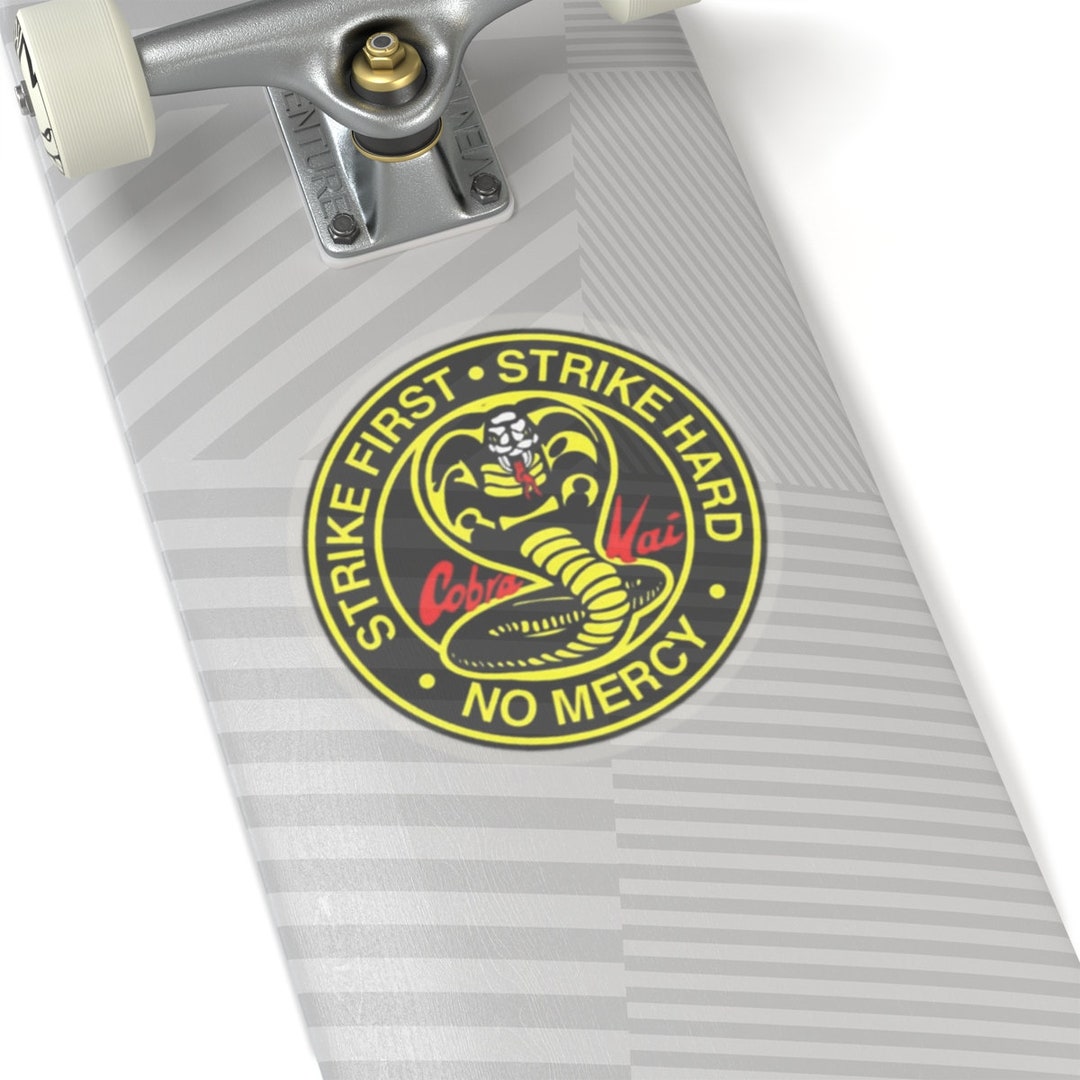 Corba Kai Kiss-cut Stickers Karate Kid Sticker Strike First - Etsy