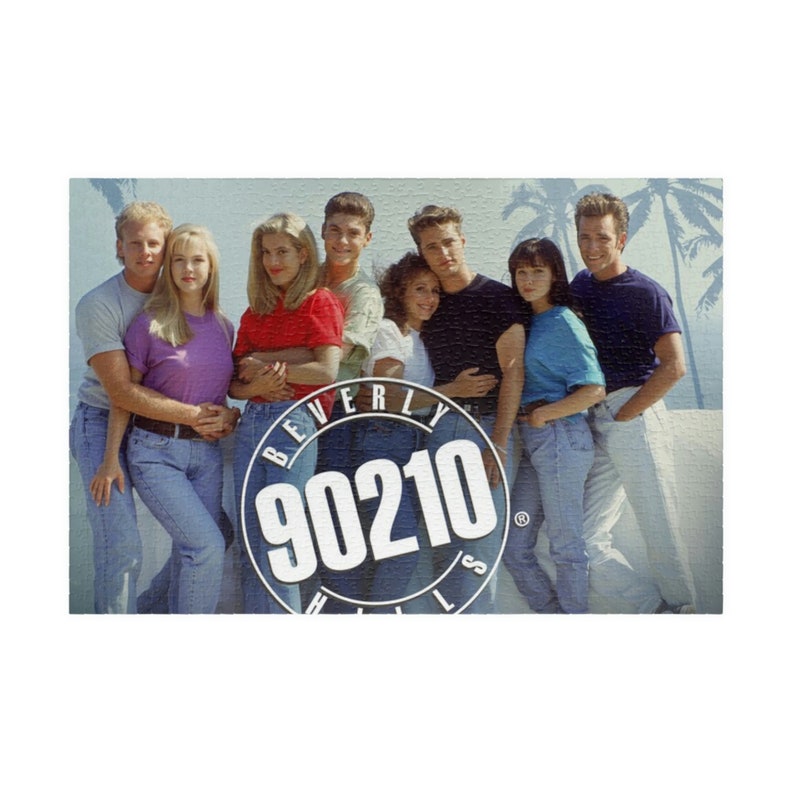 90210 Beverly Hills 90210 1990s Original Cast Puzzle 110 - Etsy