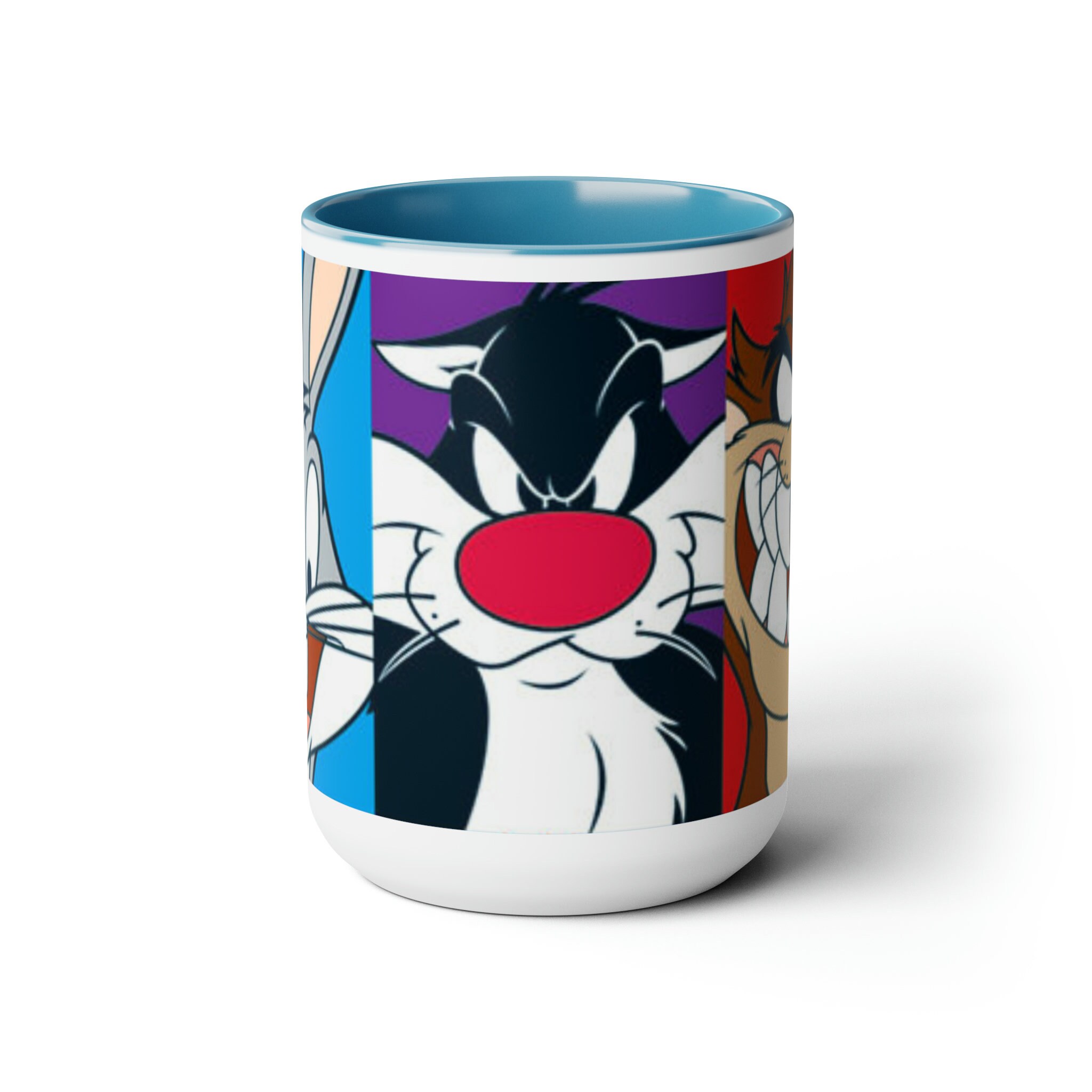 Looney Tunes Classic Character Mug Bugs Bunny Sylvester Taz - Etsy