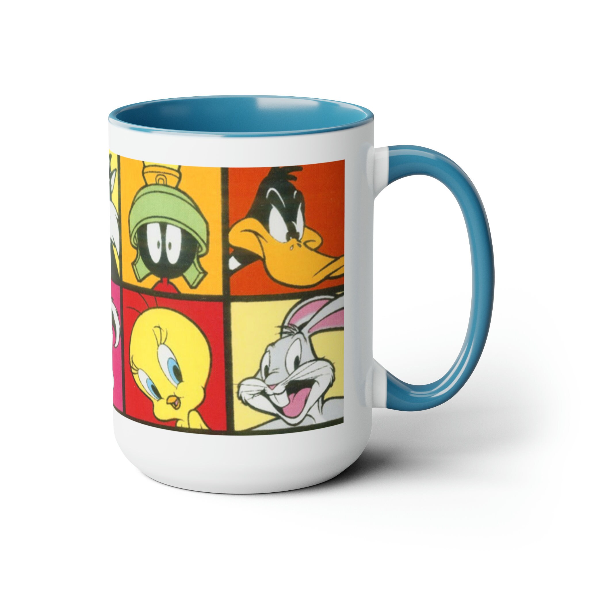 Looney Tunes Classic Cartoon Character Mug Bigs Bunny Tweety - Etsy