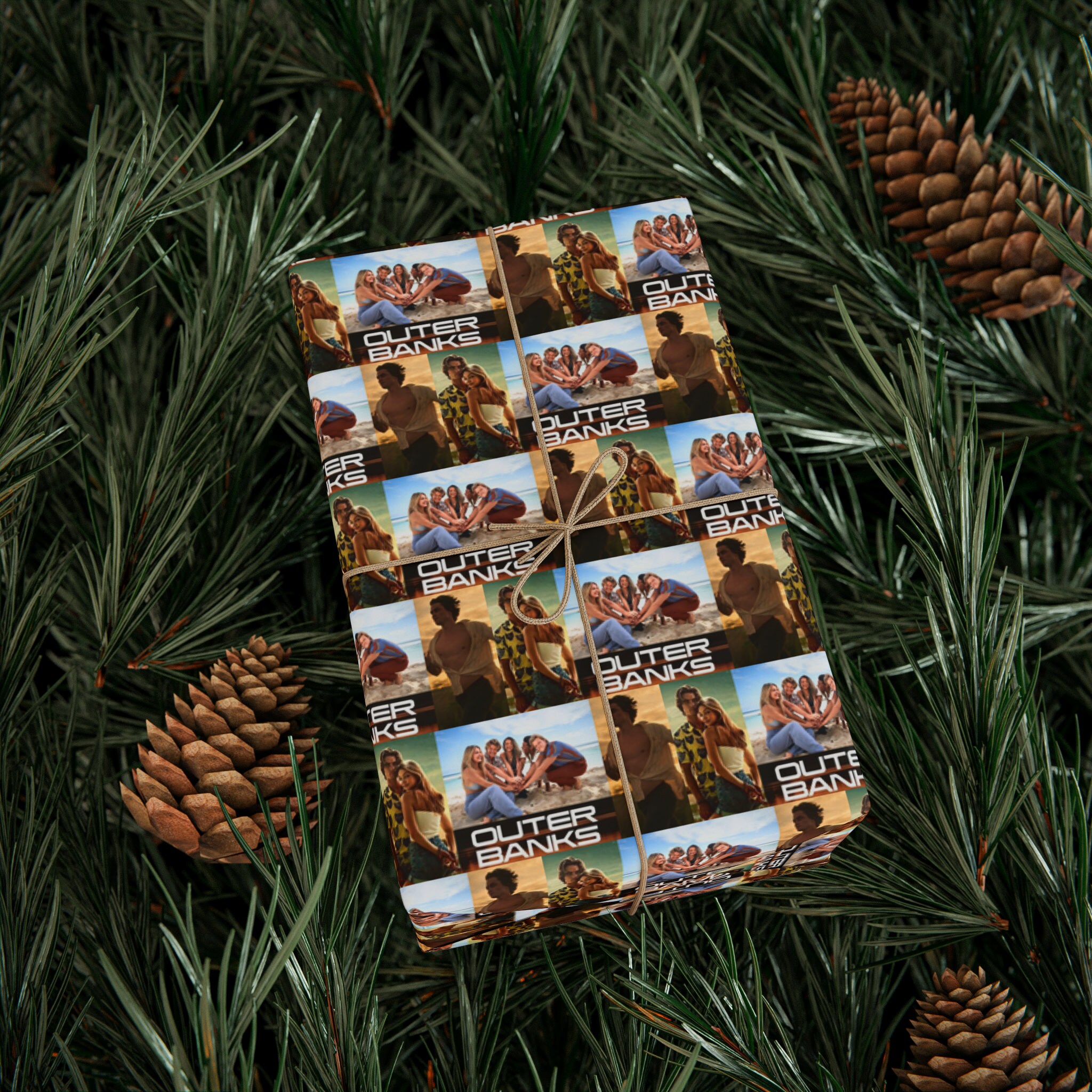 TV Series Gift Wrap Netflix Outerbanks Wrapping Papers - Etsy