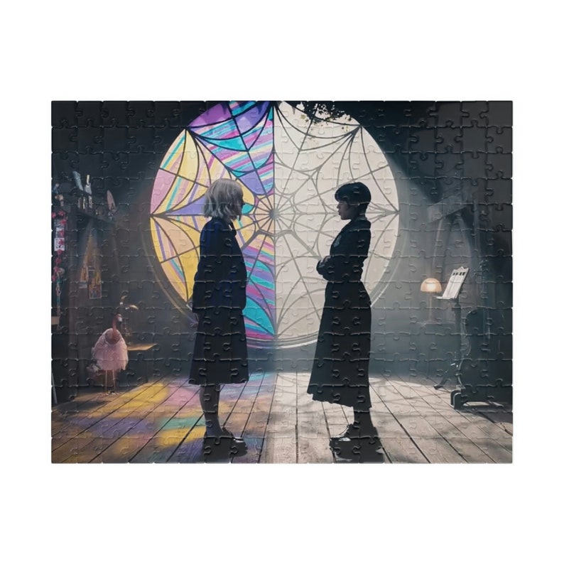 Netflix Gift Puzzle Wednesday Addams Dreamcatcher Puzzle 110 - Etsy