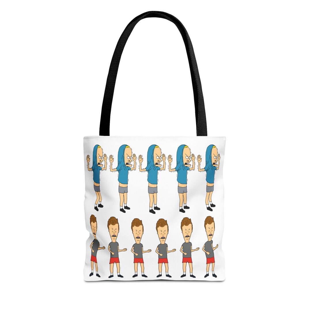 Tote Bag Throwback Cartoon Lover Beavis and Butthead Inspired - Etsy