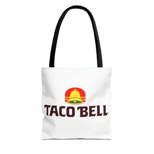 Taco Bell Retro Tote Bag AOP - Etsy
