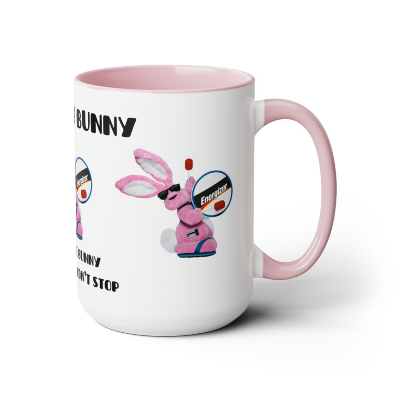 Energizer Bunny Mug Keep Going Inspirational Rabbits Bunnies Duracell ...