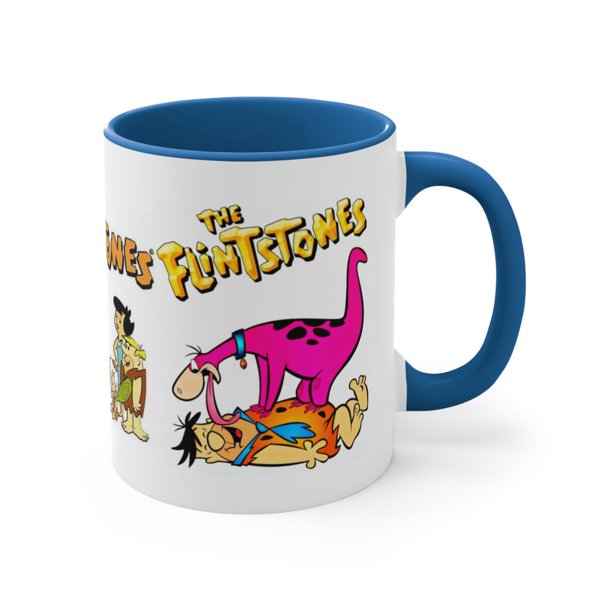 The Flinstones Dino Licking Fred Flintstone Coffee Mug 11oz - Etsy