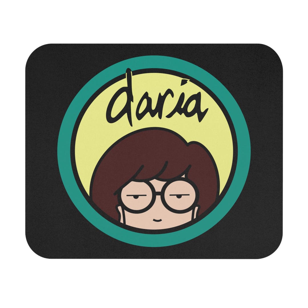 Daria MTV Cartoon Inspired Mouse Pad (rectangle) 1990s 2000s - Etsy