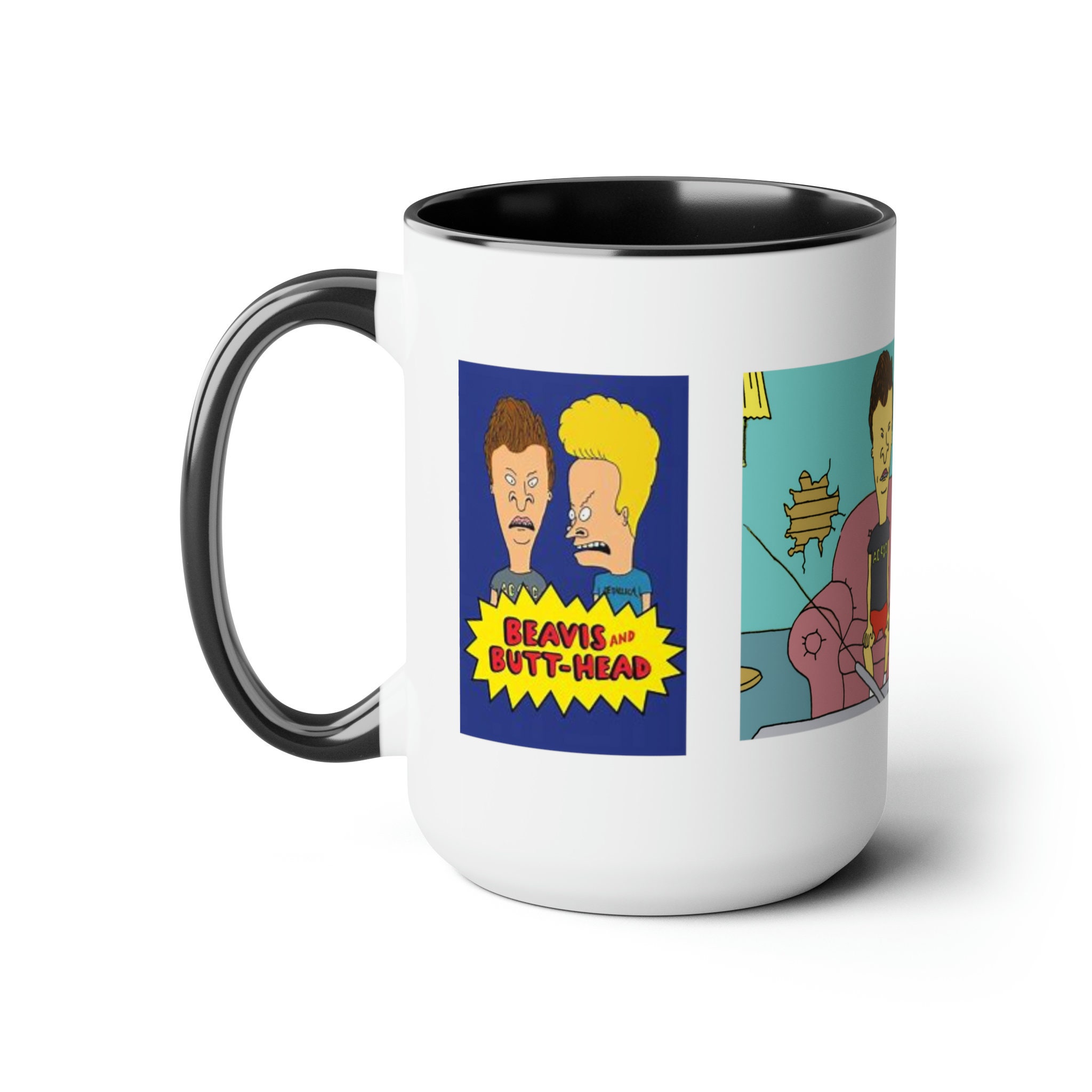 Beavis and Butthead Coffee Mug Throwback MTV Cartoon Funny Mug Gift for ...