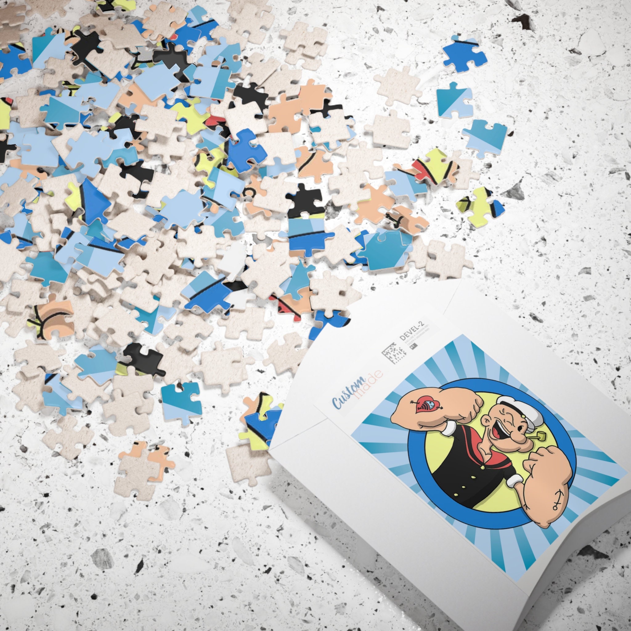 Popeye Puzzle 110 252 520 1014-piece - Etsy