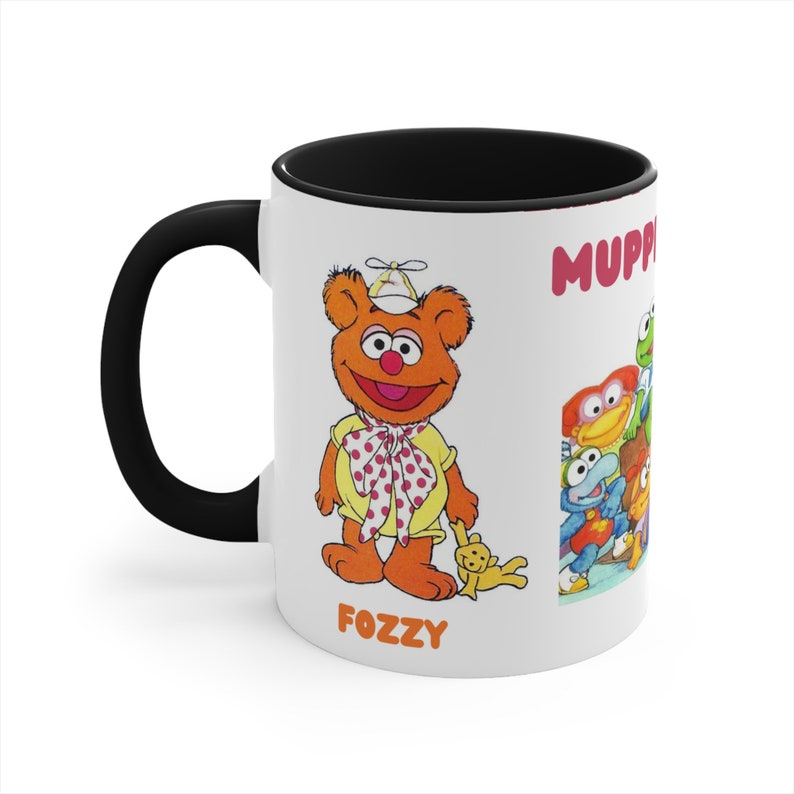 Muppet Babies Animal and Fozzy Accent Coffee Mug 11oz - Etsy