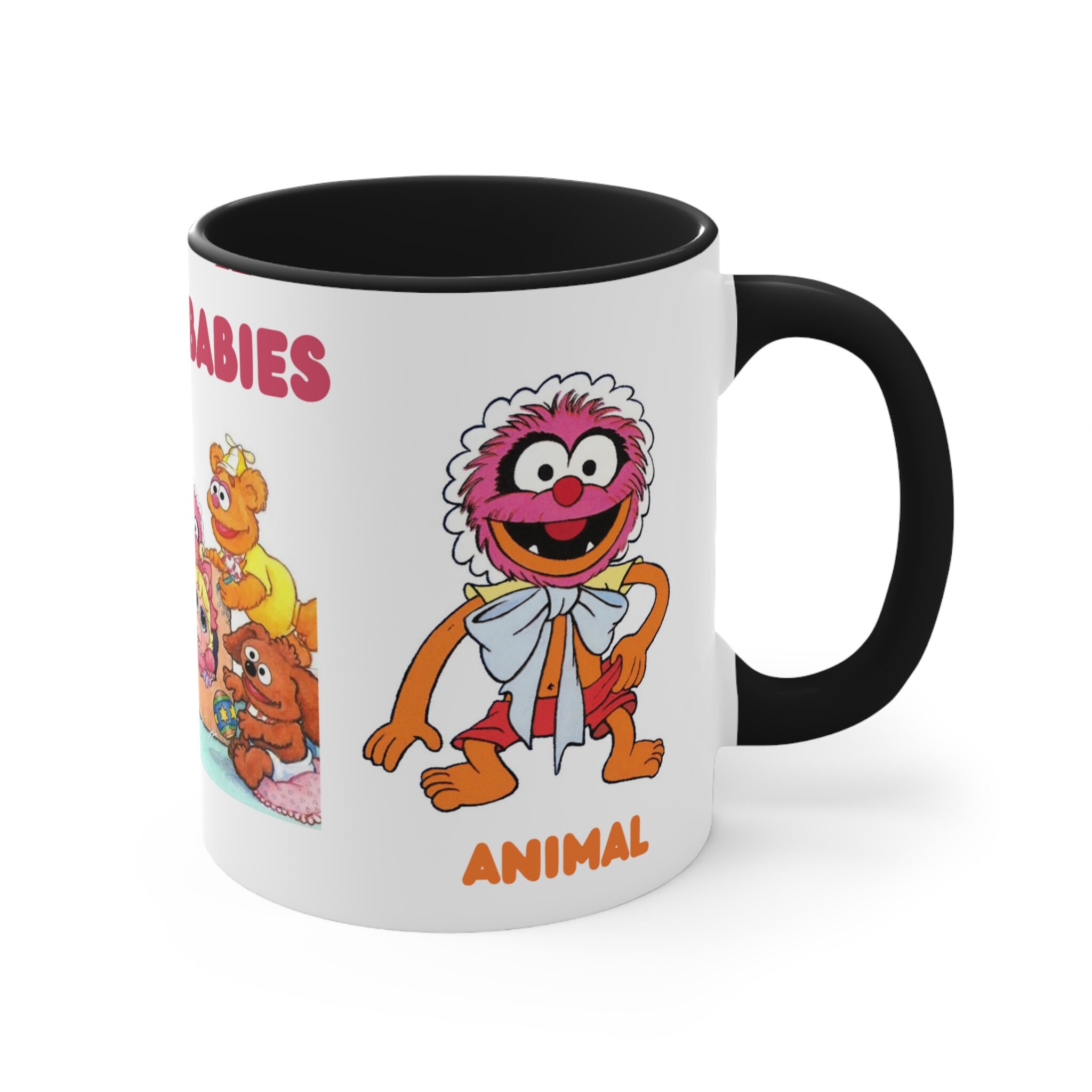 Muppet Babies Animal and Fozzy Accent Coffee Mug 11oz - Etsy