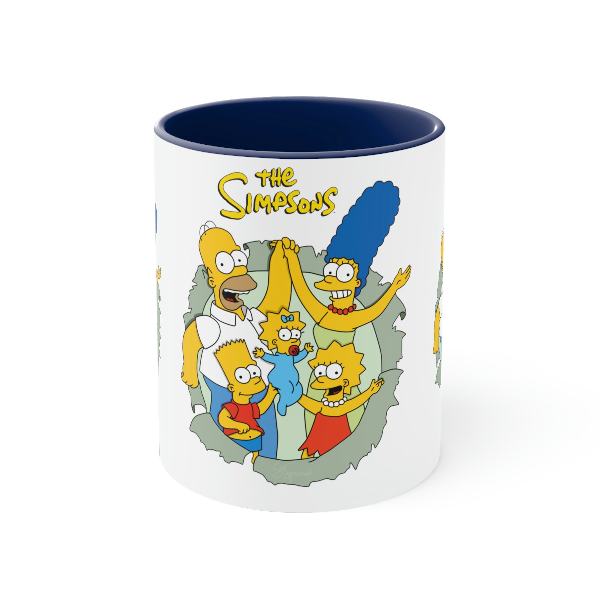 Cartoon Special the Simpsons Accent Coffee Mug 11oz - Etsy
