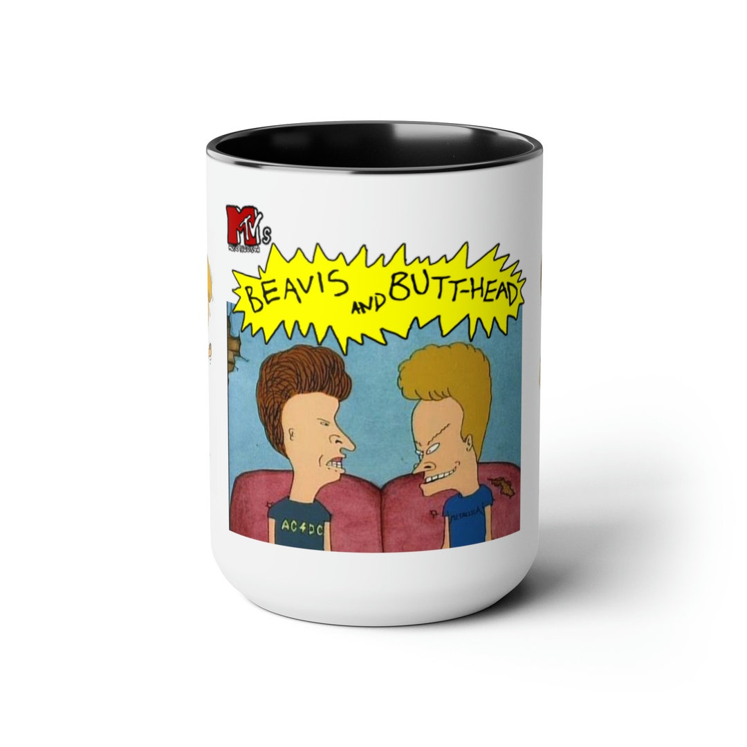 Beavis and Butthead MTV 1990s 2000s Rerto Classic Throwback Two-tone ...