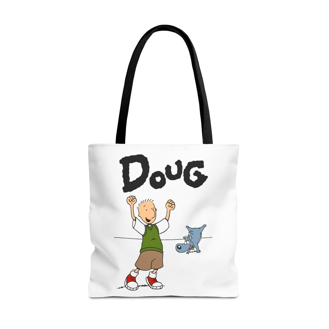 Doug 90s 200s Cartoon Tote Bag (AOP) Throwback Nick - Etsy