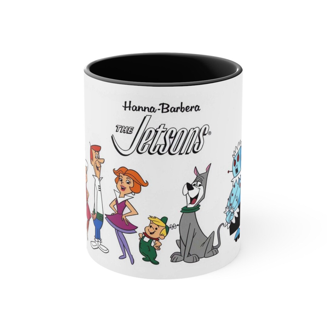 The Jetsons Retro Cartoon Classic TV 1960s 1970s 1980s Coffee Mug, 11oz ...