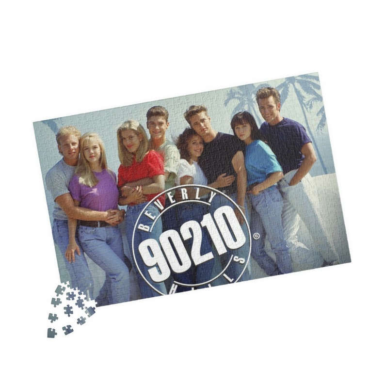 90210 Beverly Hills 90210 1990s Original Cast Puzzle 110 - Etsy
