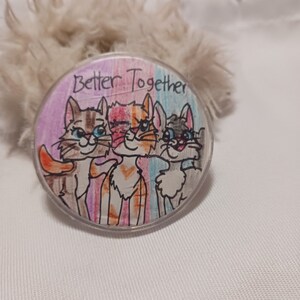 Warrior Cats Button Pins - Etsy