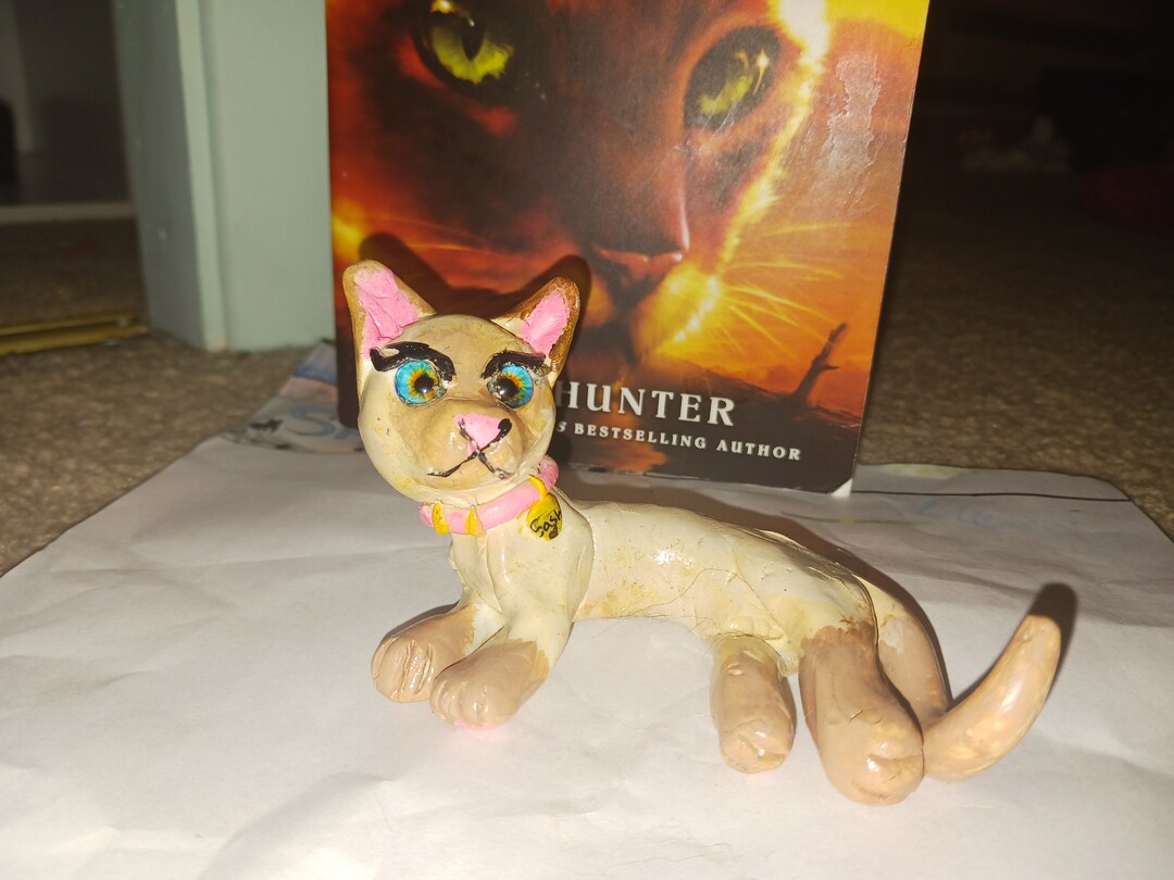 Warrior Cats: Sasha Clay Figurine - Etsy