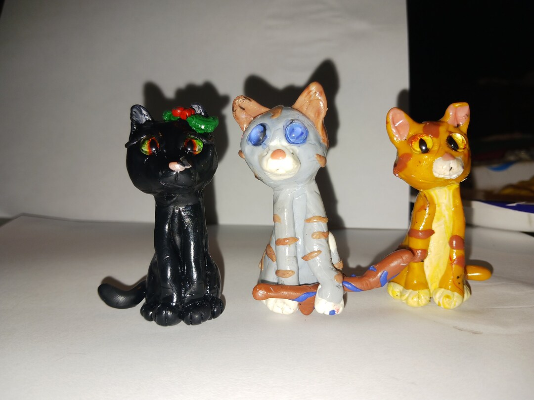 Warriors: the Power of Three Clay Figure Set - Etsy