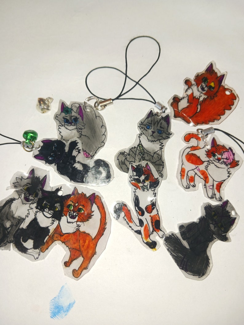 Warrior Cats Keychain - Etsy