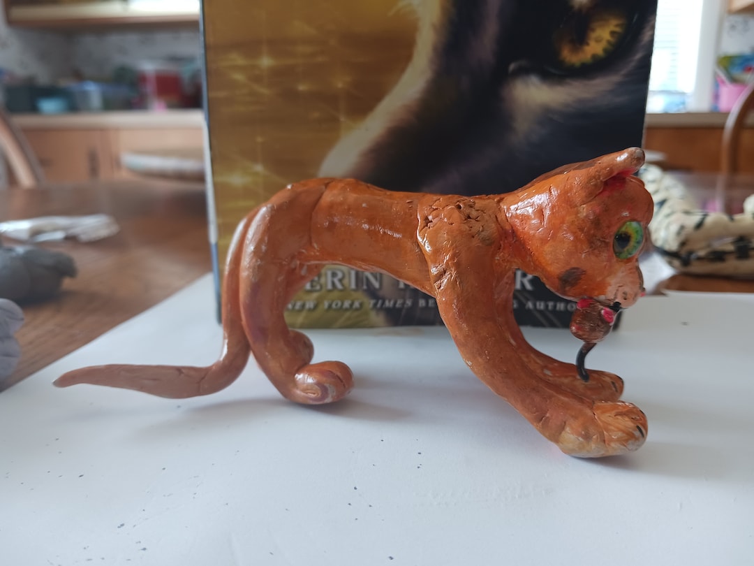 Warriors: Fireheart Clay Figure - Etsy