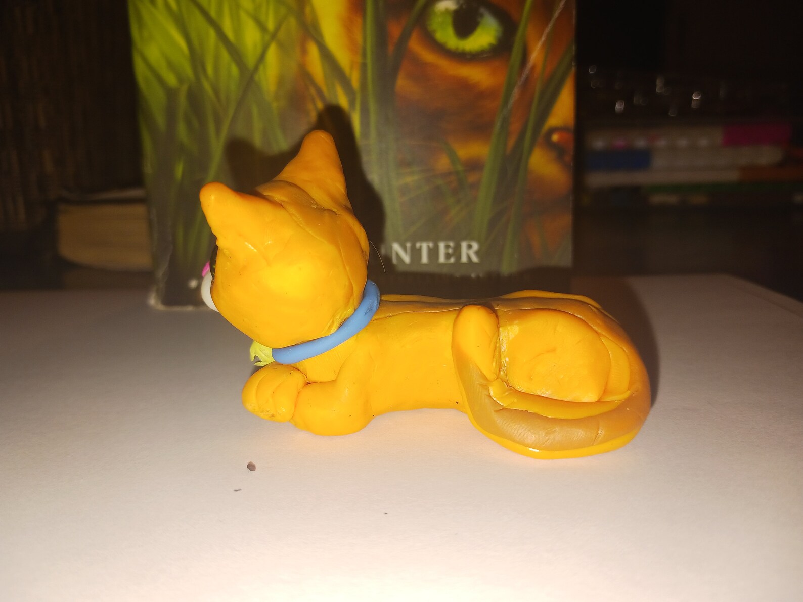 Warrior Cats: Rusty Clay Figurine - Etsy