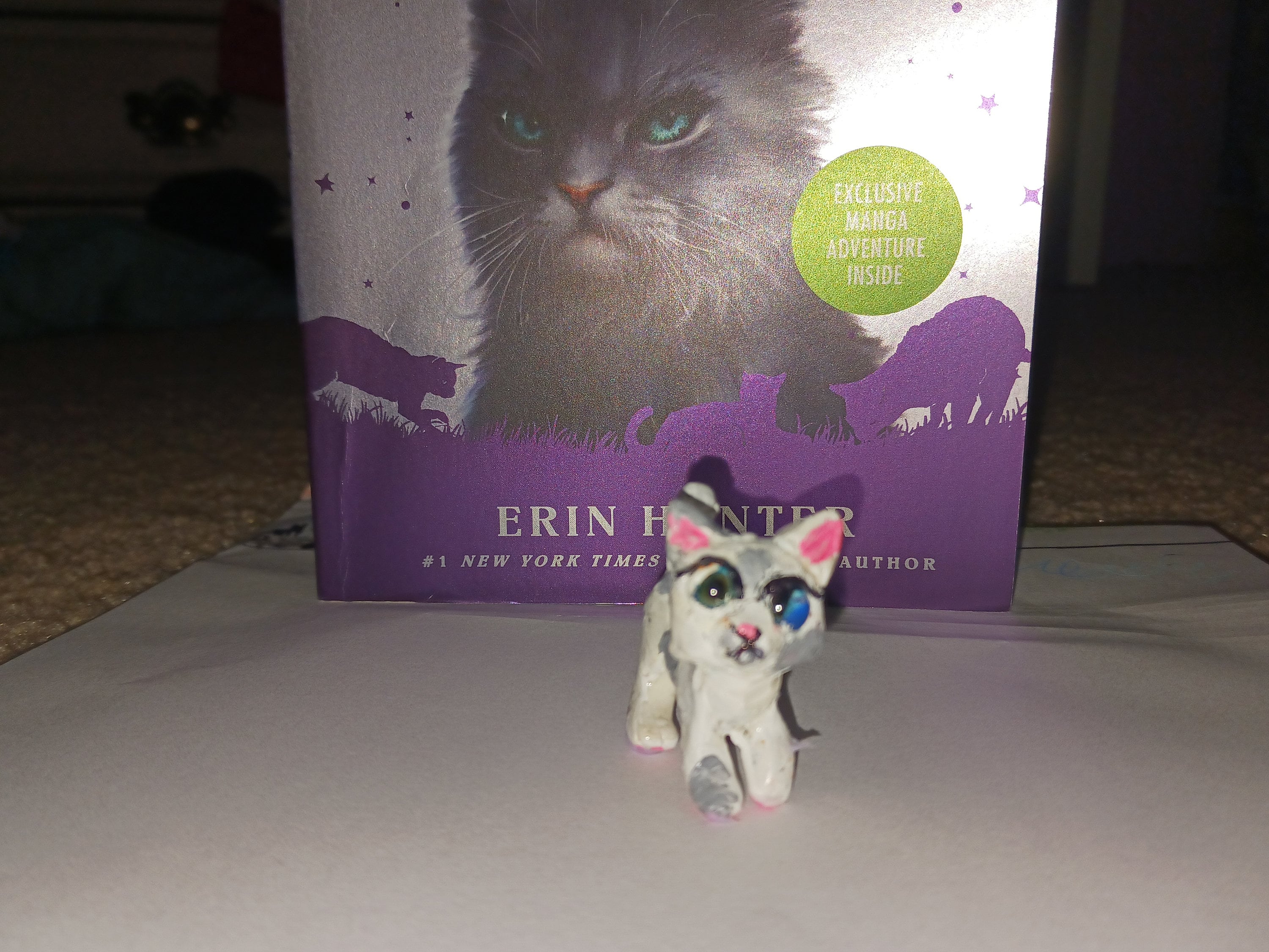 Warrior Cats: Mosskit Clay Figurine - Etsy