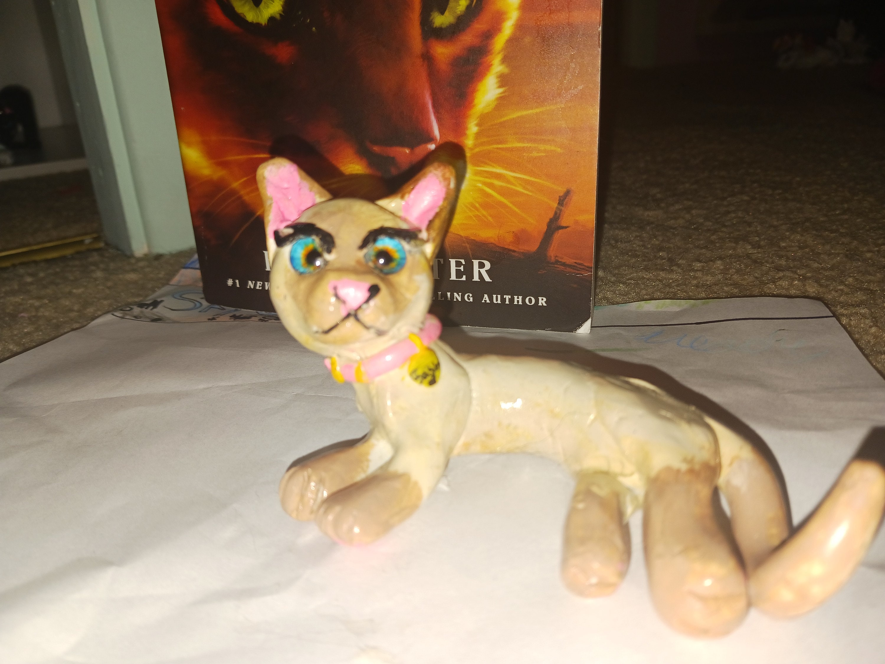 Warrior Cats: Sasha Clay Figurine - Etsy